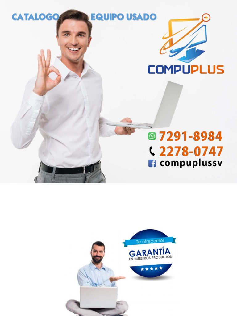 Catálogo de Equipos Usados CompuPlus | PDF | Tecnología de información ...