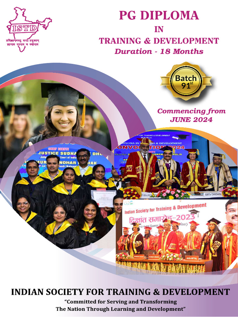 ISTD Diploma Brochure 91 Batch | PDF | Business