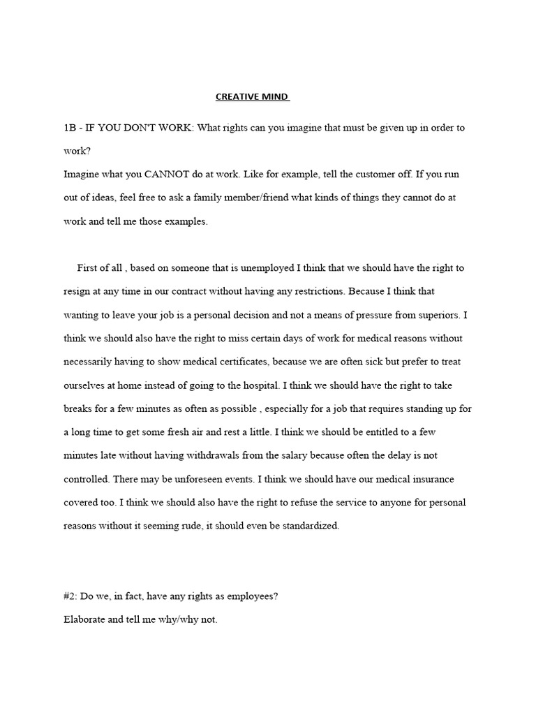 Creative Mind | PDF | Lifestyle