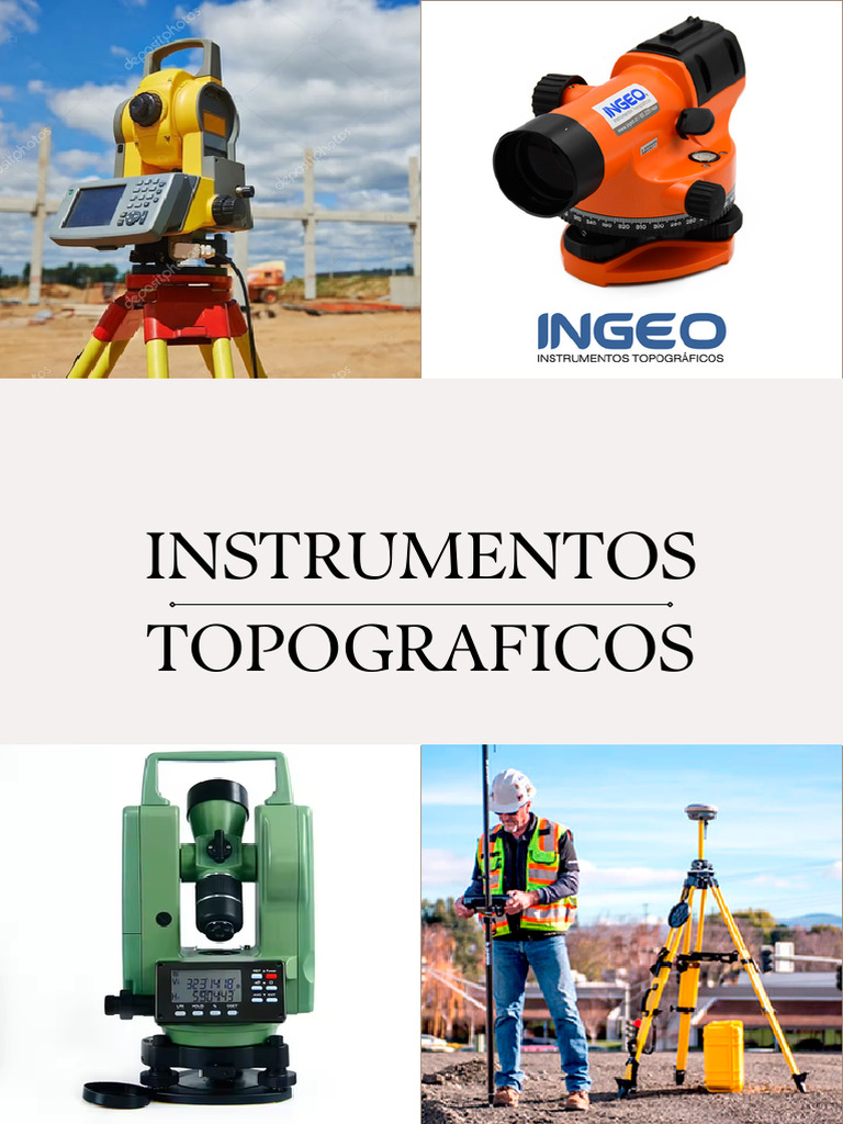 Instrumentos topográficos | PDF | Sistema de Posicionamiento Global