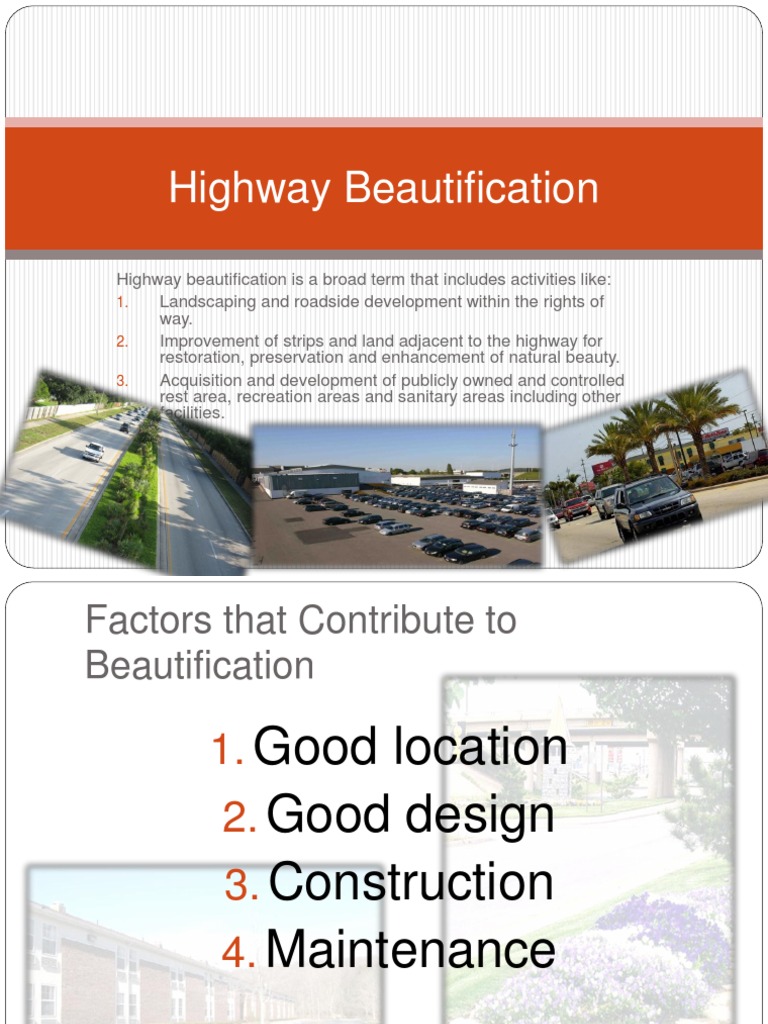 Highway Beautification | Air Pollution | Environmental Law | Free 30 ...