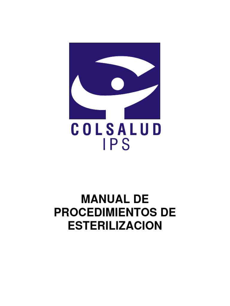 GSP-DG-008 MANUAL DE ESTERILIZACION V2 | PDF | Esterilización (Microbiología)
