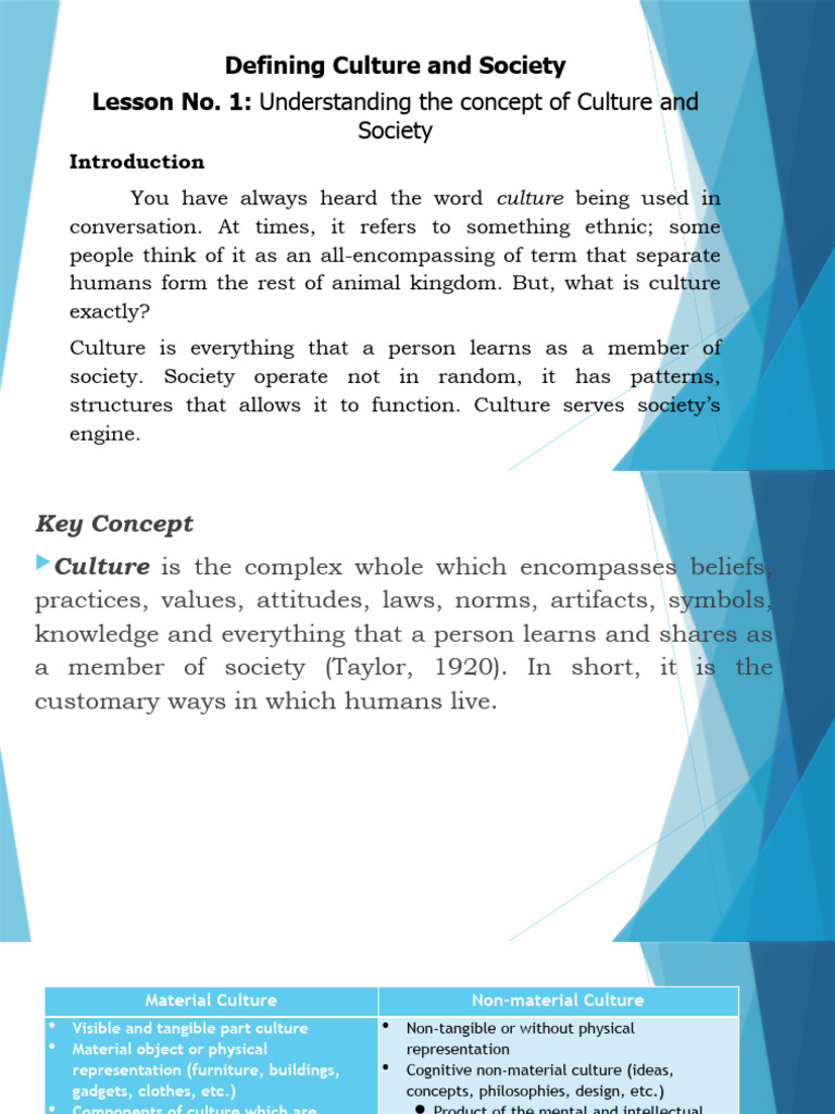 Ucsp Lesson 1 Module 2 | PDF | Society | Concept