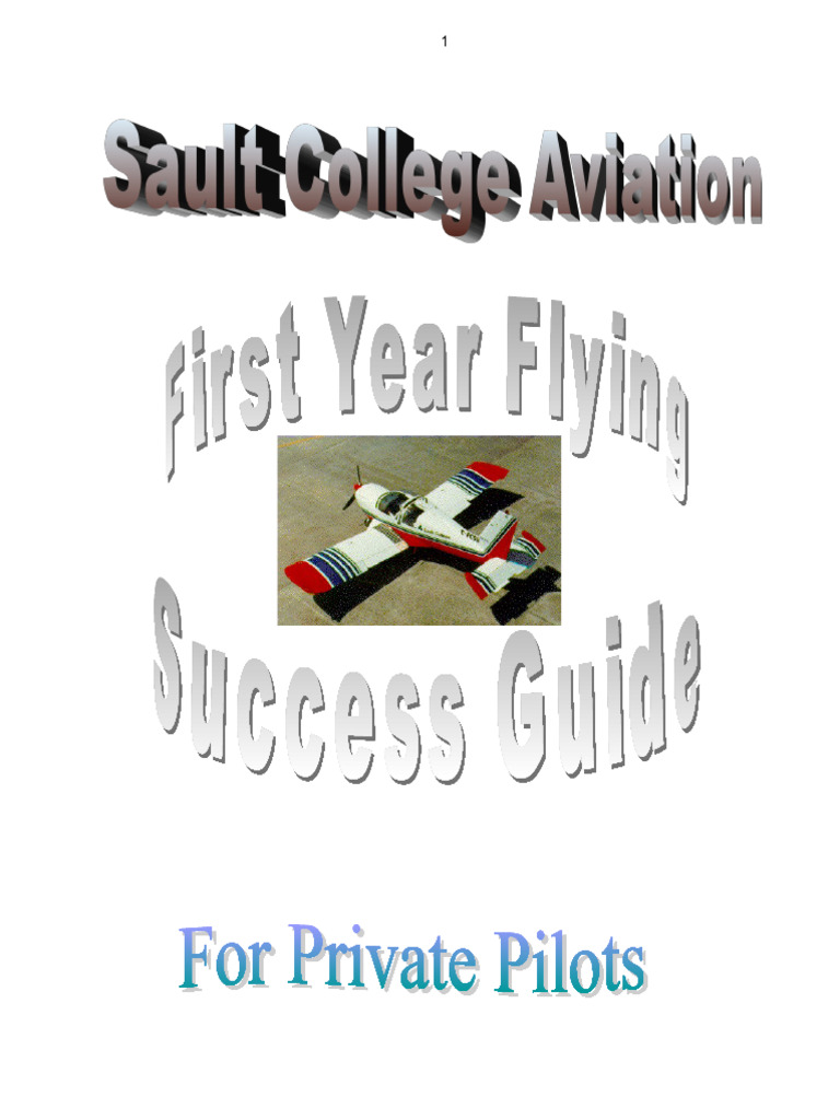 Success Guide - PPL | PDF | Aviation | Aircraft