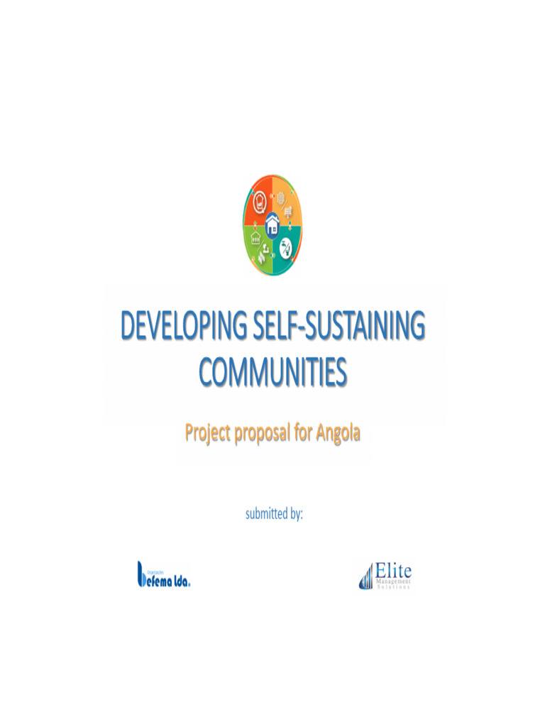 DEVELOPING SELF-SUSTAINING COMMUNITIES - Eng PDF | PDF | Agriculture ...