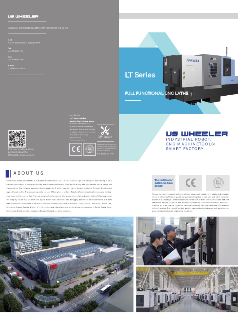LT Series | PDF | Machine Tool | Automation