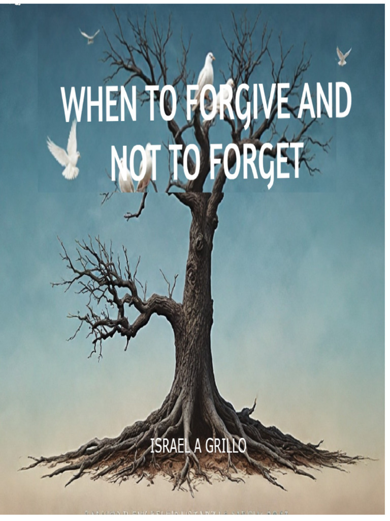 When To Forgive Israel | PDF | Forgiveness | Restorative Justice