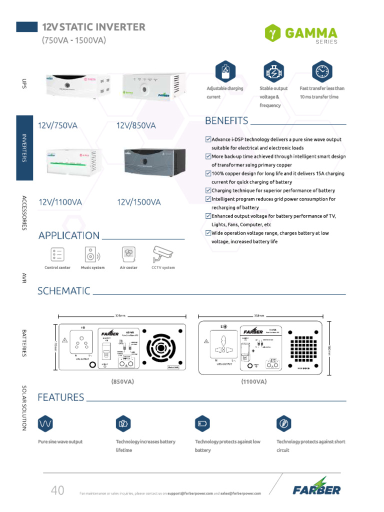 12V-STATIC-INVERTER-750VA-1500VA | PDF