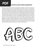 Dibujo para Colorear Simon Conejo - Simon El Pequeño Conejo 2 | PDF
