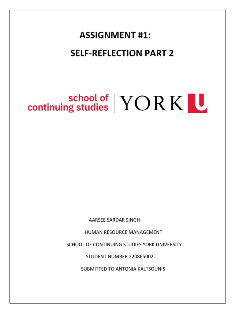 ASSIGNMENT 2 self ref | PDF | Human Resource Management | Human Resources