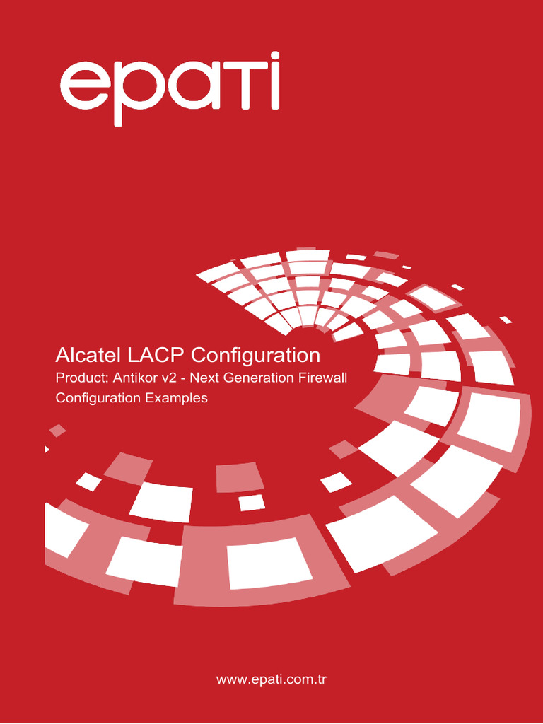 Alcatel Lacp Configuration | PDF | Ethernet | Network Protocols