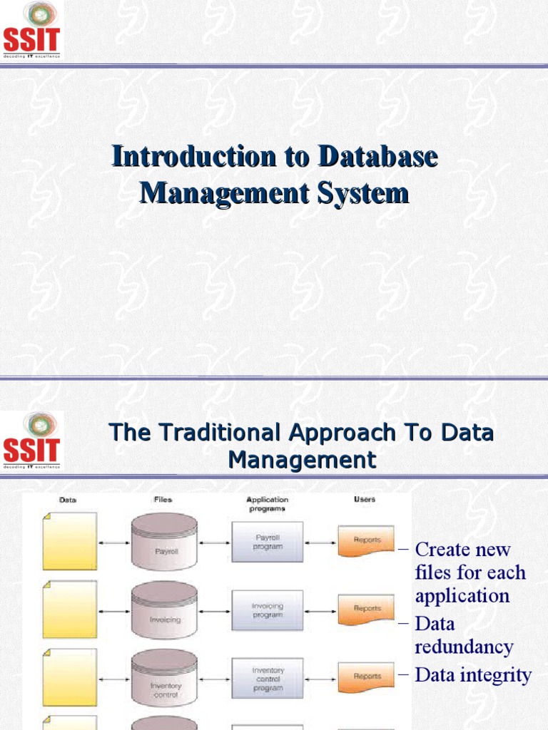 Evolution of Database Management System | PDF | Databases | Computer ...