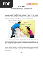Introduction of Asian Paints | PDF | Paint | Coating