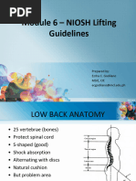 Niosh Lifting Equation English and Metric | PDF