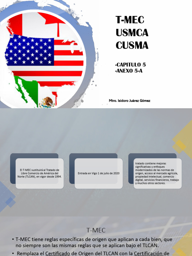 Modulo 5 Tmec Usmca Cusma | PDF | Tratado de Libre Comercio Norteamericano