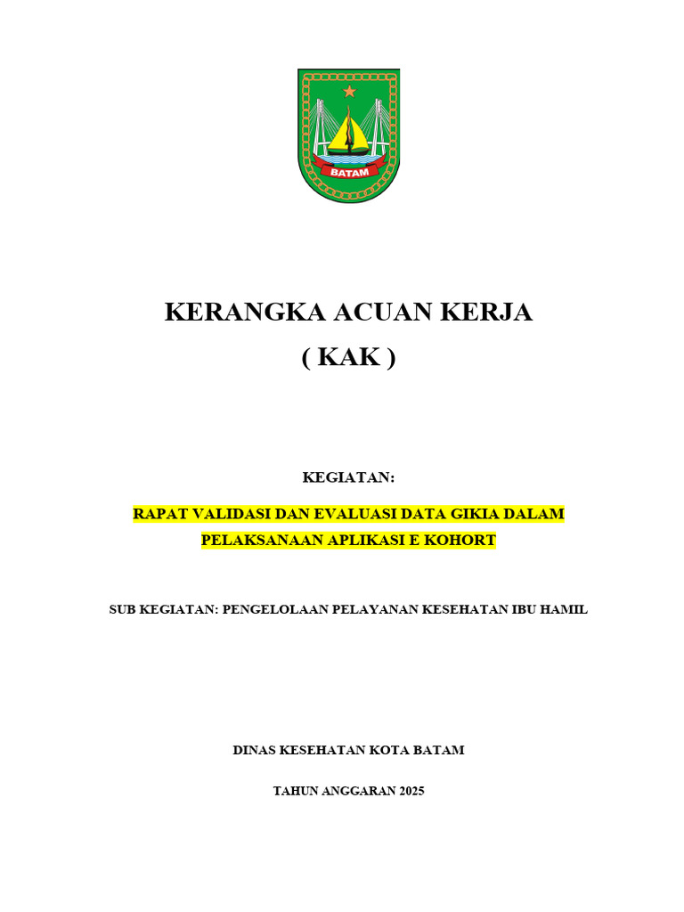 Kak Bok 2025 (Format Sinergi) | PDF