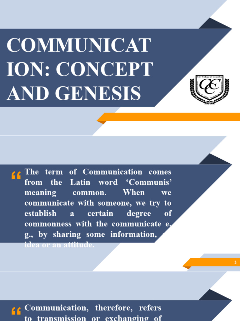 Communication Process Models | PDF | Communication | Information