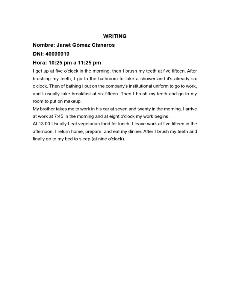 Tarea Entrega 28 03 24 | PDF | Self-Improvement