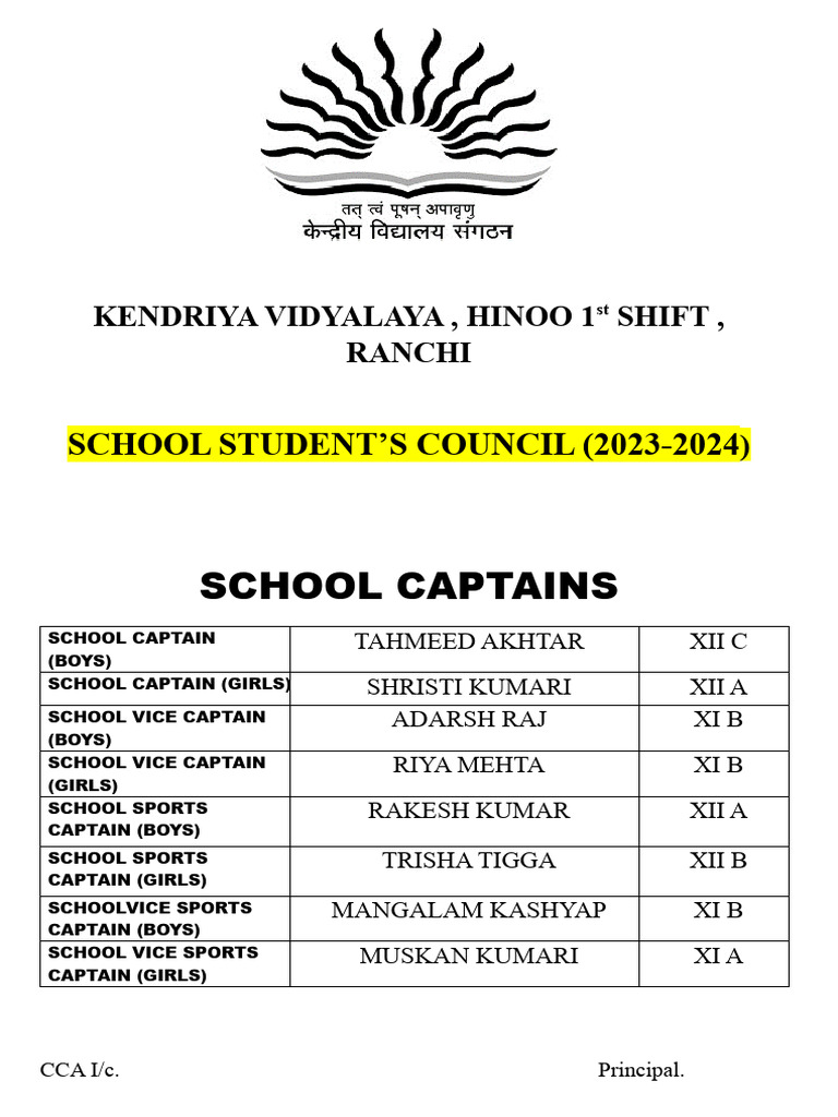 Student Council | PDF