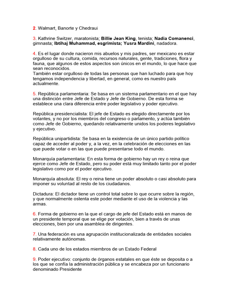 Cuestionario Fedas para Molestar | PDF | Federación | Gobierno Cuestionario Fedas para Molestar | PDF | Federación | Gobierno