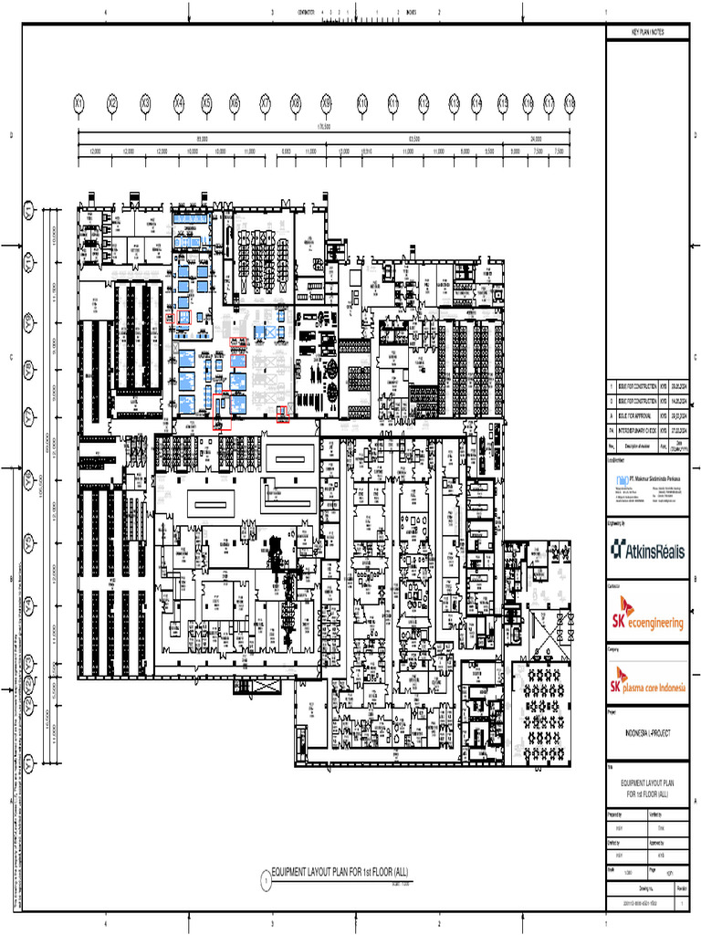23011D-0000-45D1-1602 - EQUIPMENT LAYOUT PLAN FOR 1st FLOOR (ALL) - Rev ...