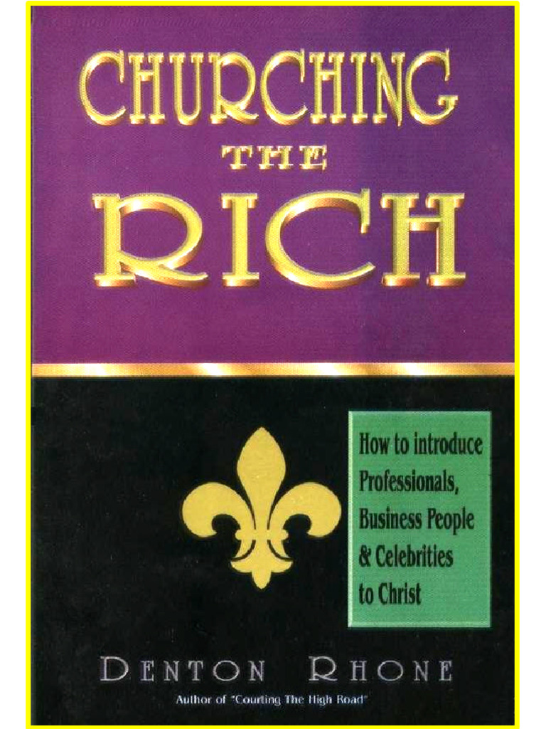 Churching the Rich | Download Free PDF | Seventh Day Adventist Church ...