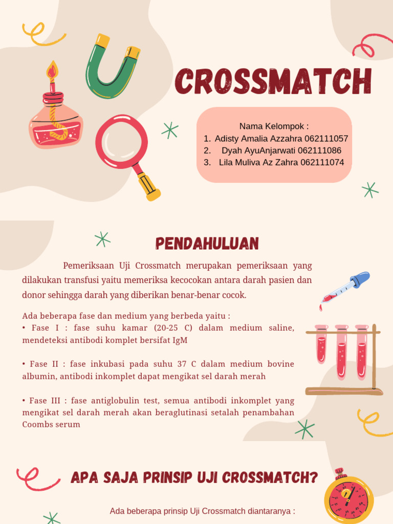 Uji Crossmatch | PDF