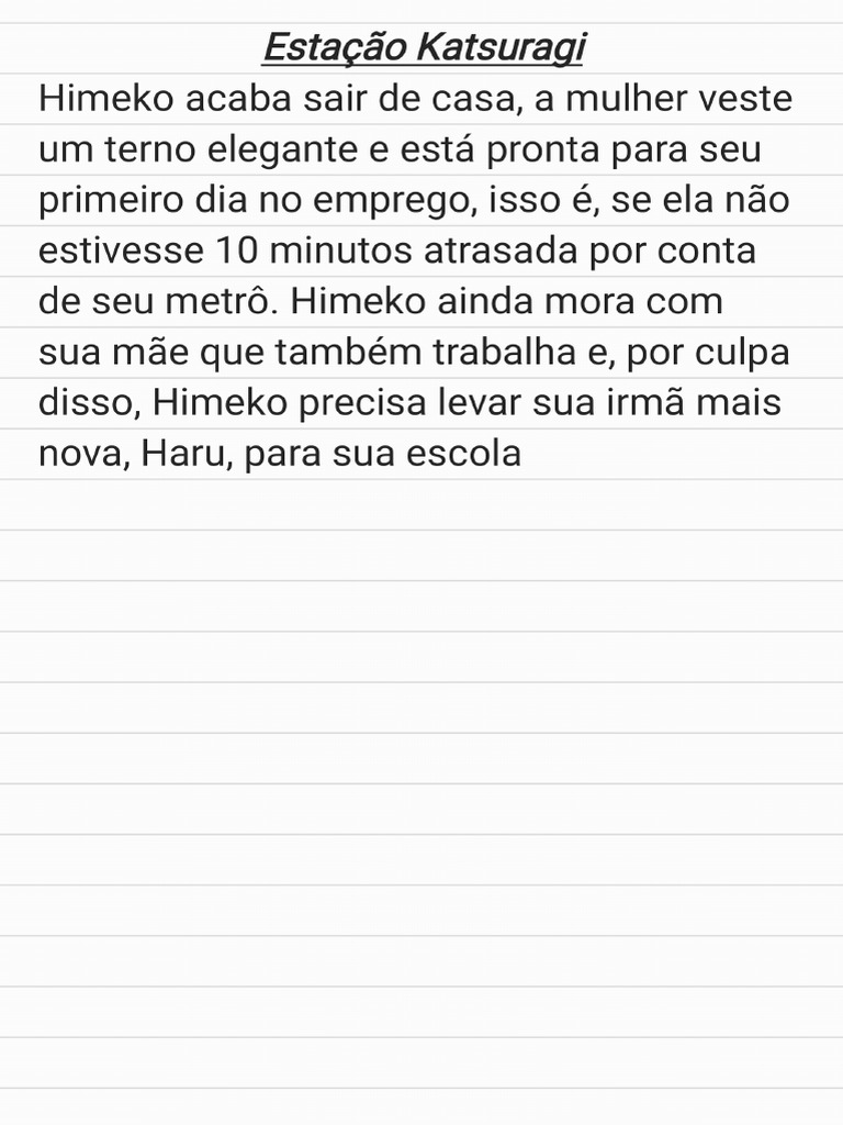 Estação Katsuragi 240515 081603 | PDF