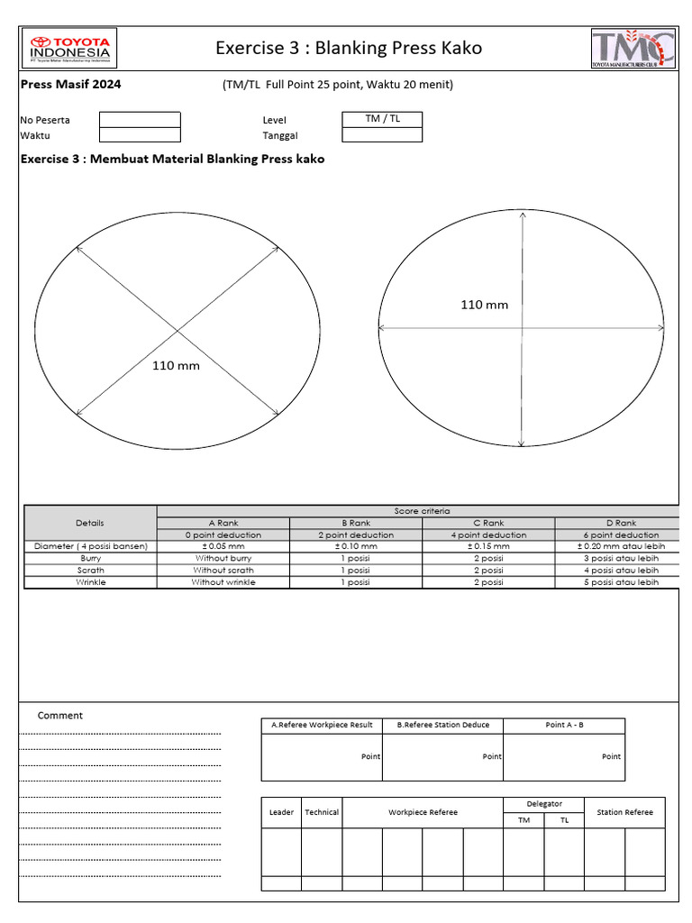Answer Sheet Blanking | PDF