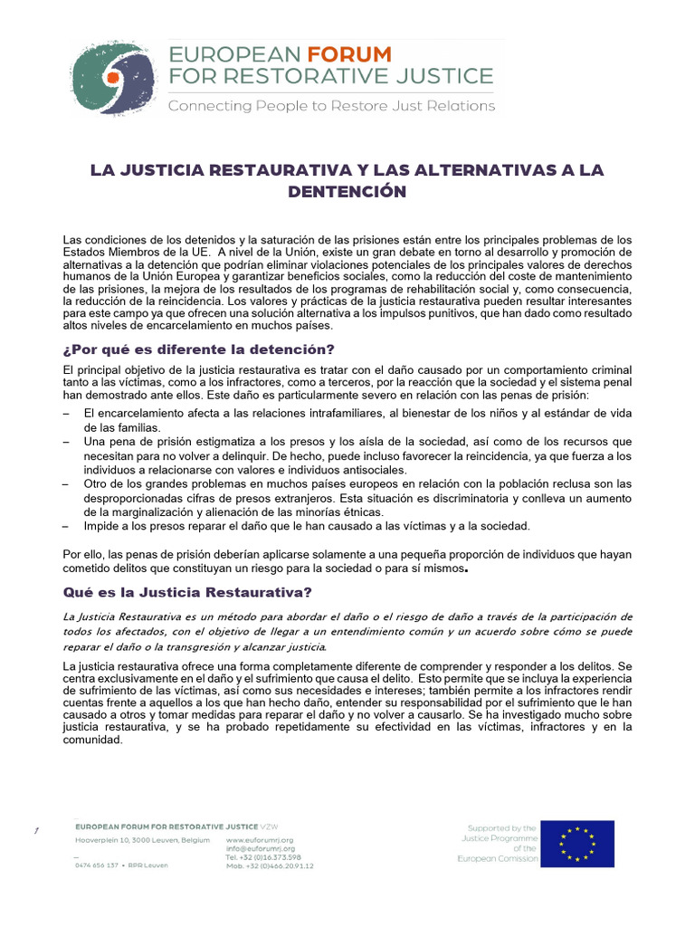 Thematic - Brief - RJ - and - Alternatives - To - Detention ...