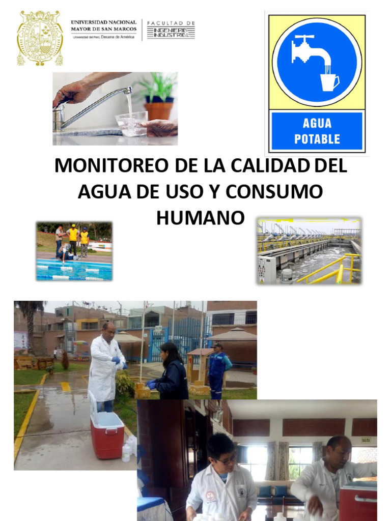 MONITOREO Calidad Del Agua | PDF | Agua | Agua potable