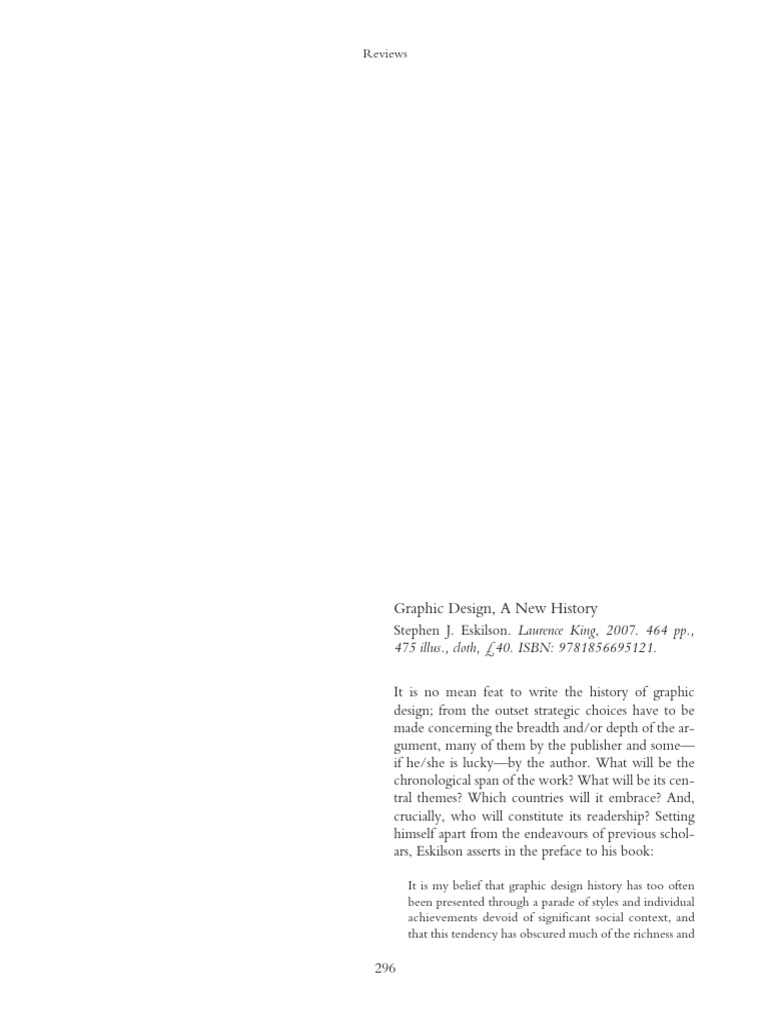 Graphic Design: A New History Review | PDF | Graphic Design | Poster