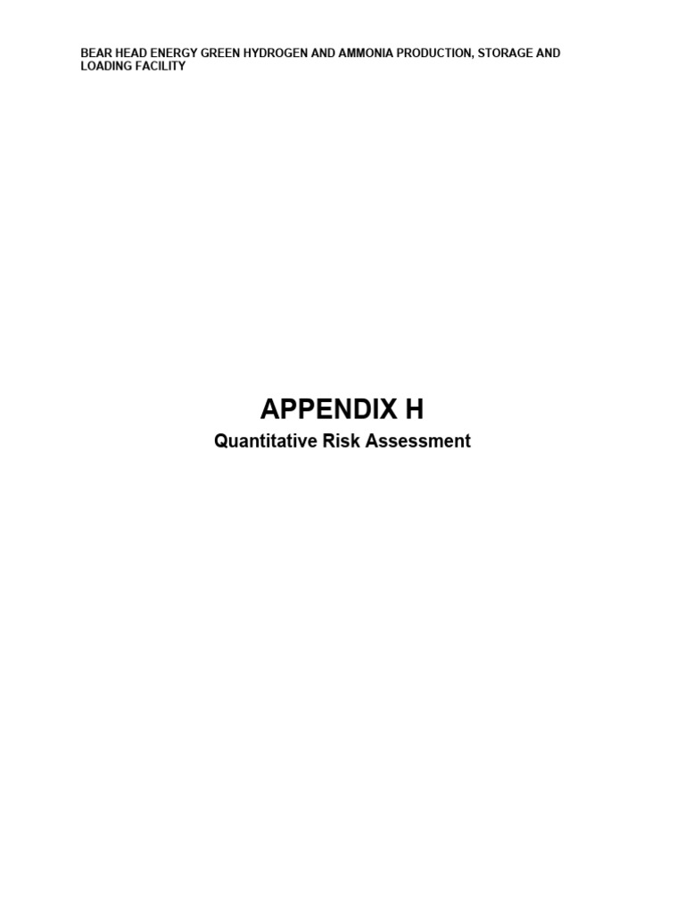 Bhe Ea Registration Appendix H | PDF | Ammonia | Hazards