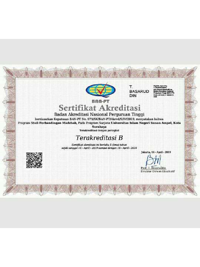 Akreditasi s1 - Ahmadzainalabidin | PDF