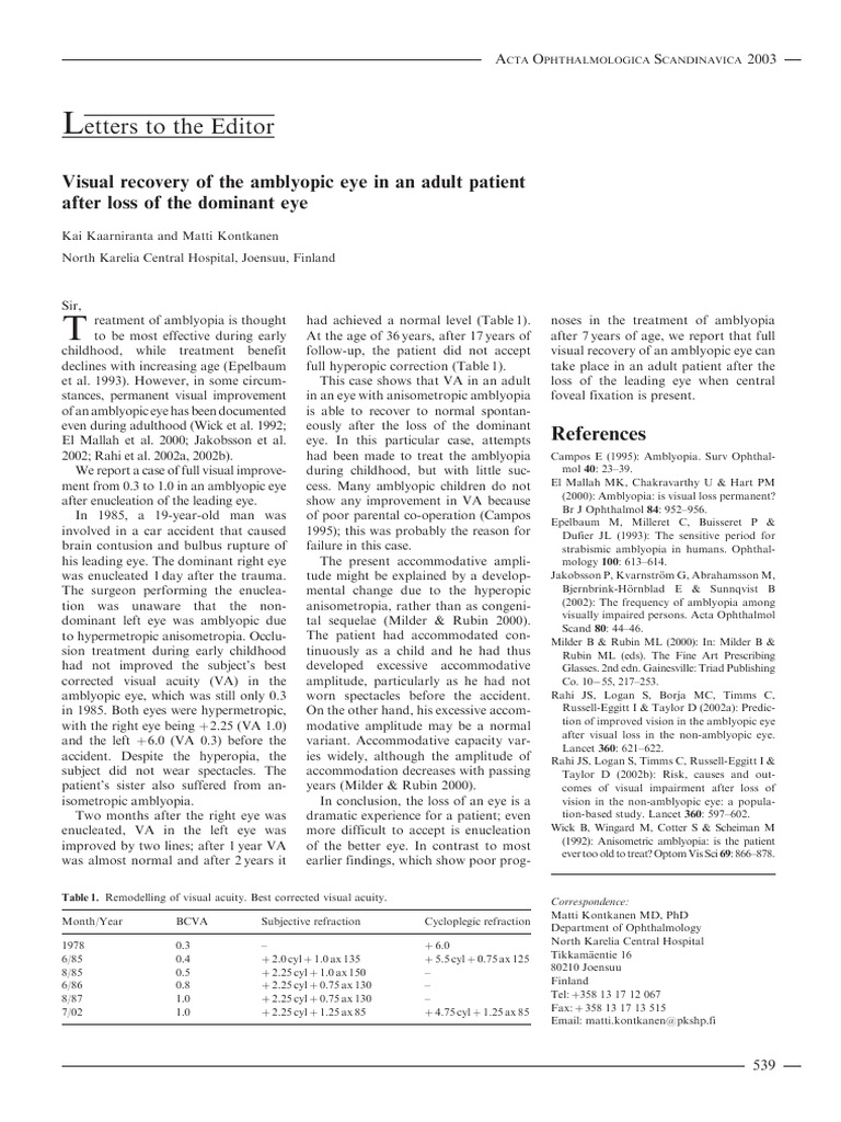 Nummular Infiltrates in Acanthamoeba - 2003 Acta Scandinavica | PDF ...