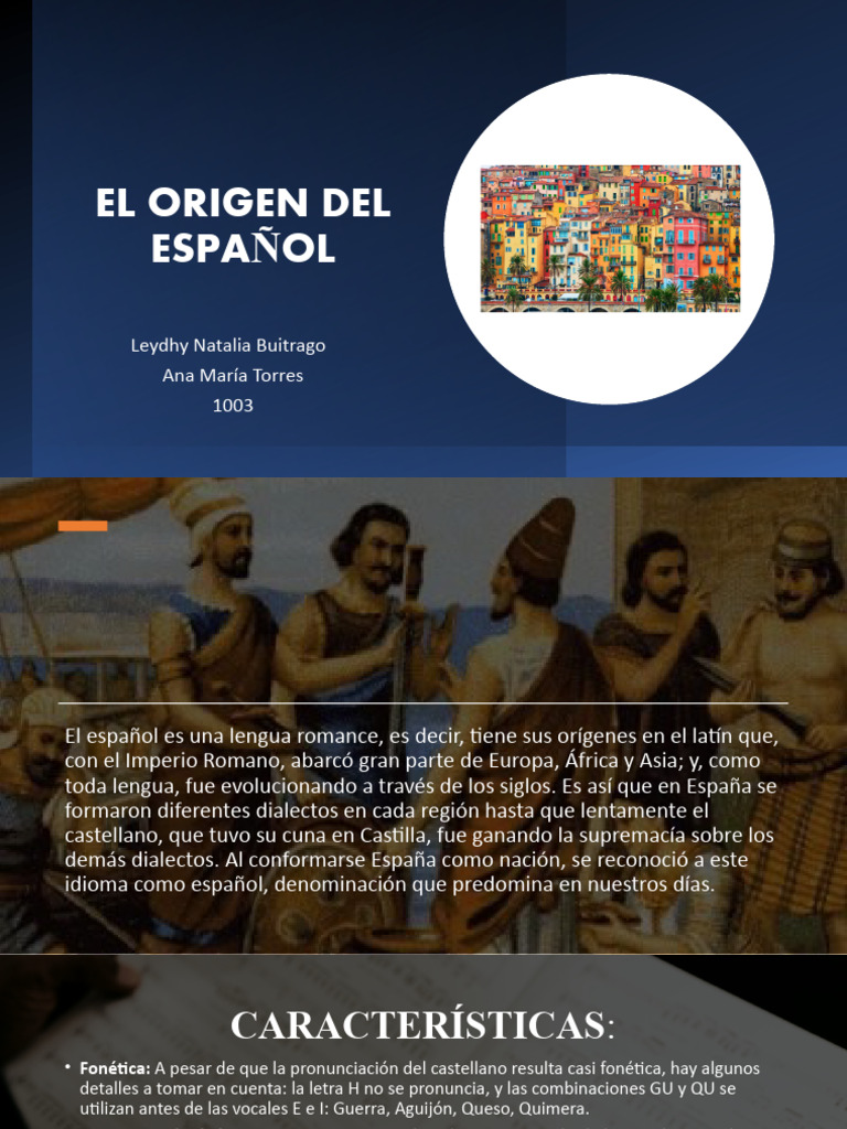 El Origen Del Español | PDF | Lengua española | Poesía