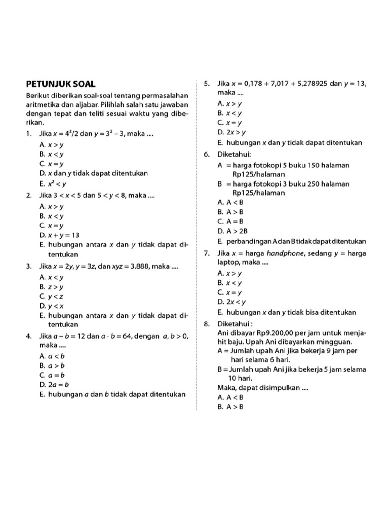 Simulai TIU Numerik | PDF