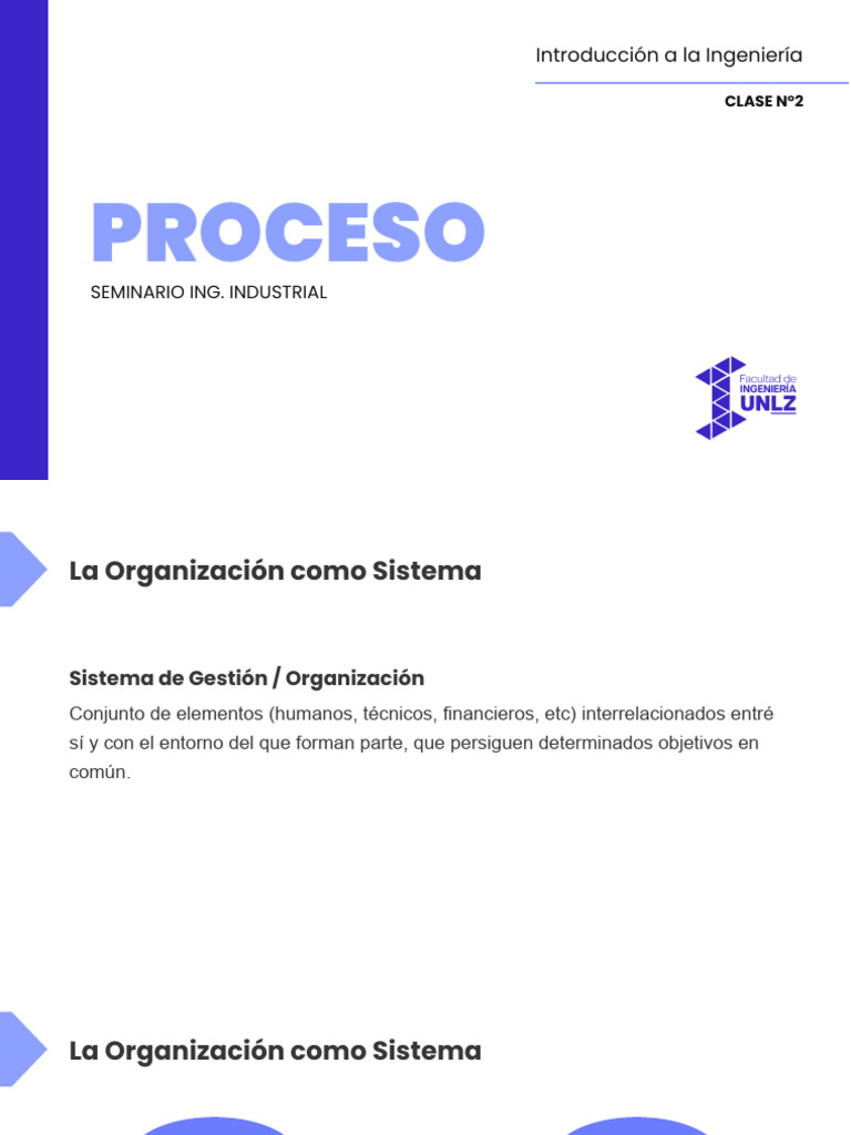 Seminario N°2 - Proceso | PDF | Factores de producción | Ingeniería de Procesos