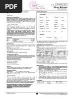 APTT Test Procedure and Reagents Guide | PDF | Coagulation | Blood