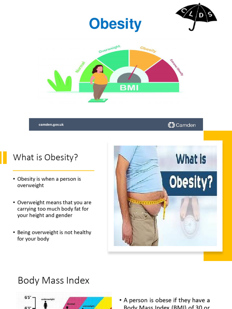 Obesity and Weight Management Presentation | PDF | Obesity | Body Mass ...