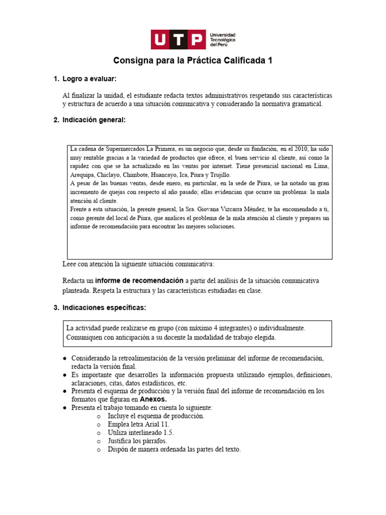 Practica 1 1 | PDF | Business | Puntuación
