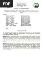 Barangay Ordinance SWM Sample | PDF | Municipal Solid Waste | Waste Management