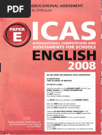Icas Past Papers Answers | PDF