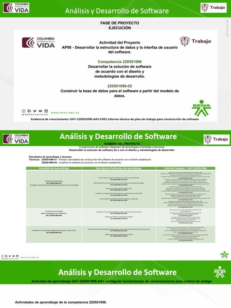 Configuración de Herramientas de Versionamiento | PDF | Software ...