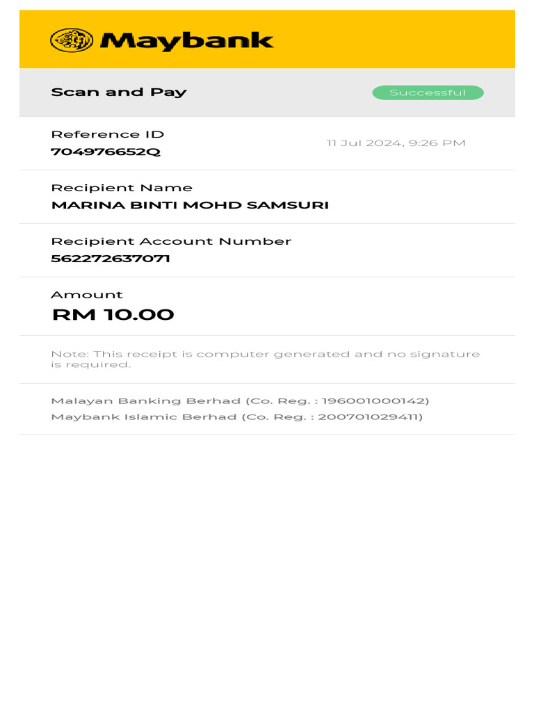 M2u 20240711 2130 | PDF | Finance & Money Management