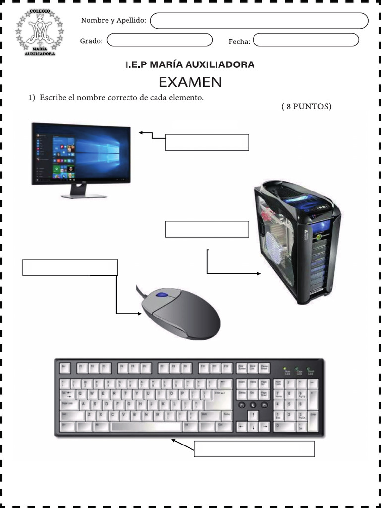 Examen 2do - Prim | PDF