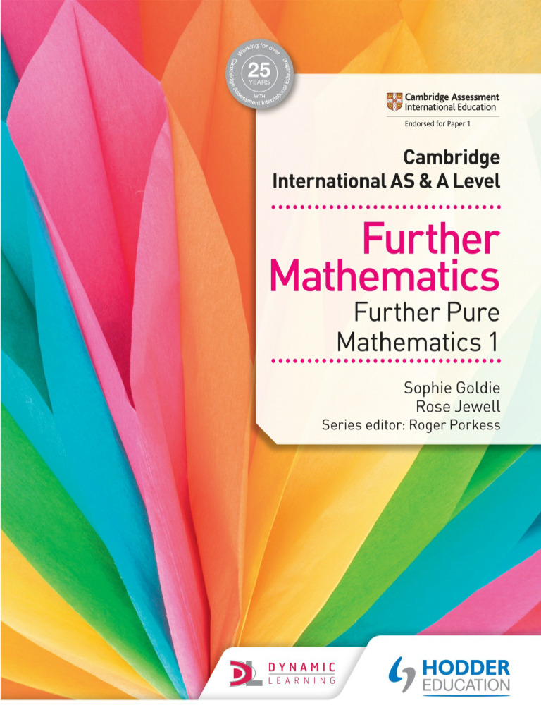 FP1 Cambridge International As & A Level Further Mathematics Further ...