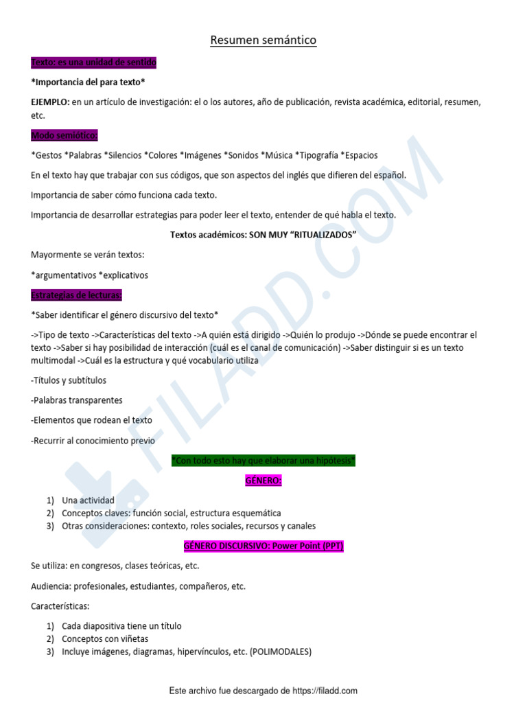 Resumen Ingles | PDF | Verbo | Palabra