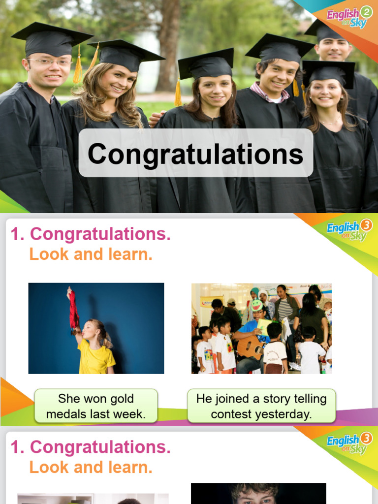 Congratulations | PDF