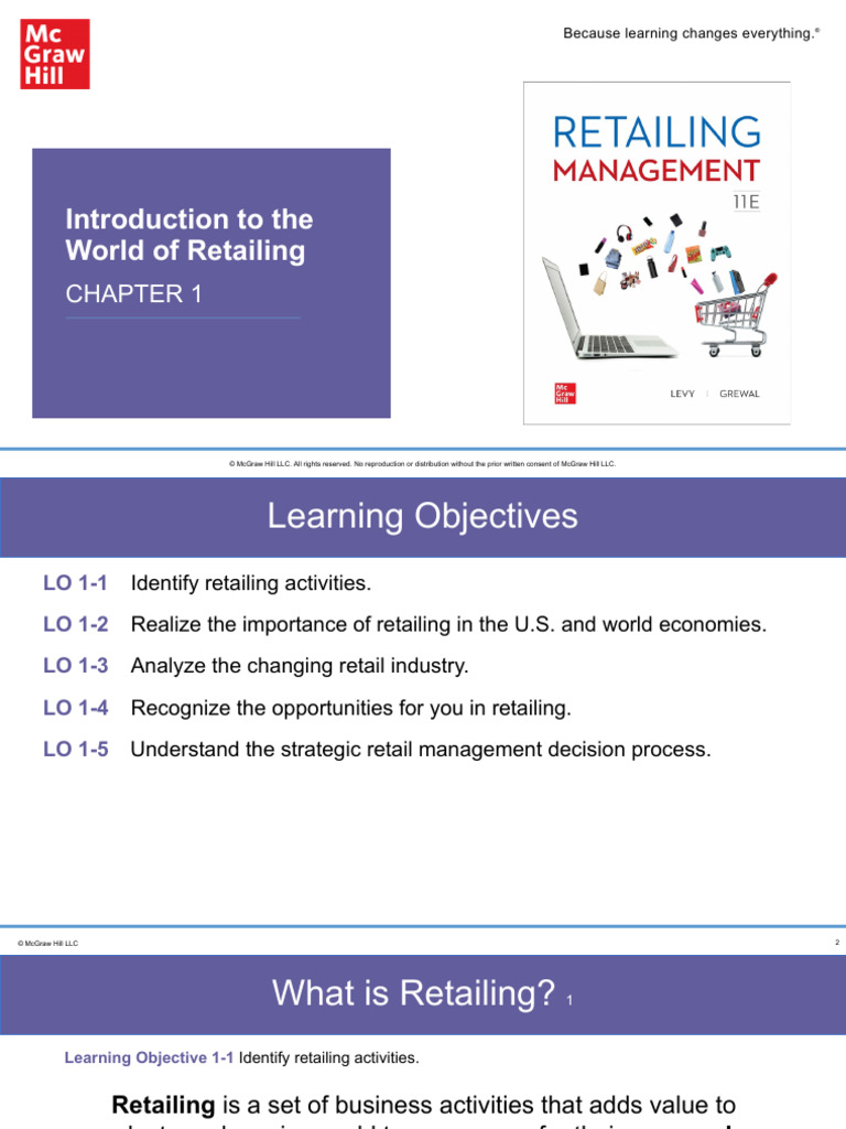 Chapter 1 Student | PDF | Retail | Product (Business)